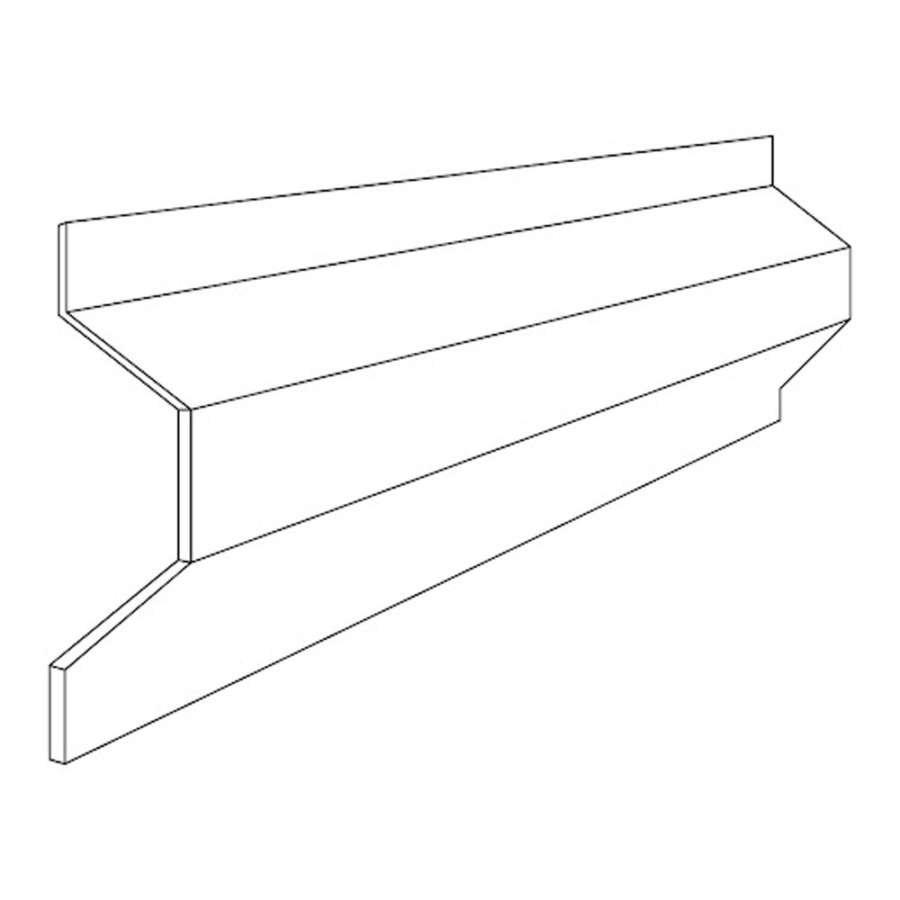 UNITIS | WR Meadows Plastic Keyway - 2" x 10'