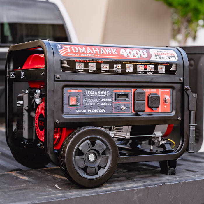 UNITIS | Tomahawk 4000 Watt Honda Powered Generator Super Quiet ...
